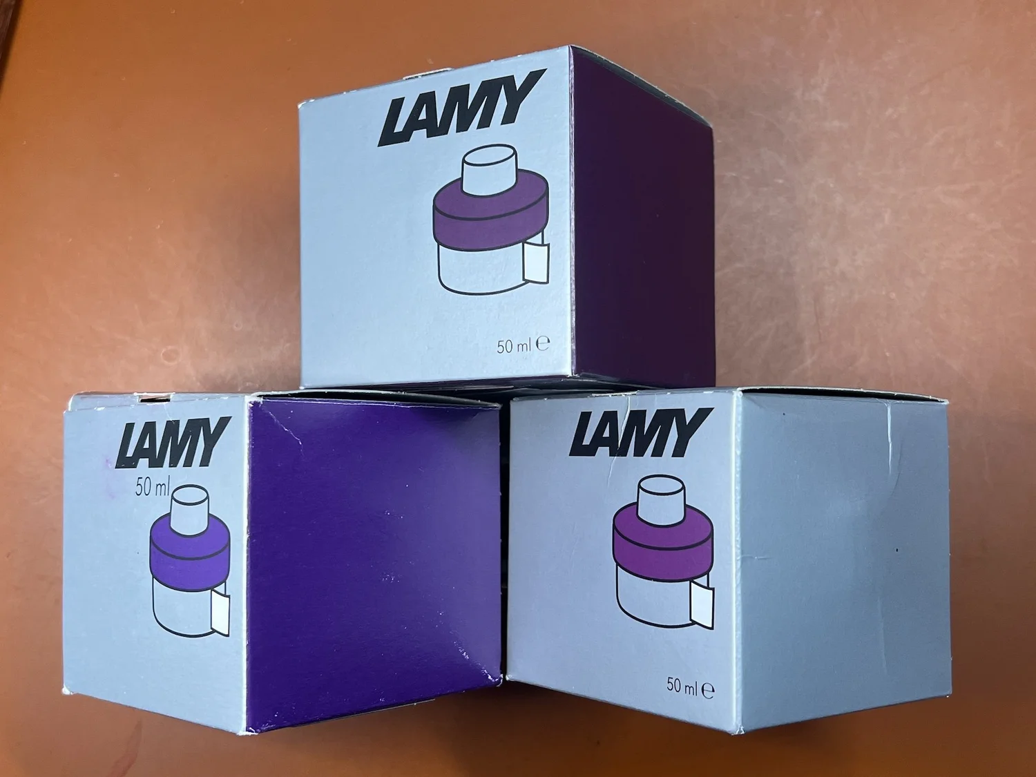 Lamy Dark Lilac 2024 vs The Original Lamy Dark Lilac 2016 — The Pen Addict