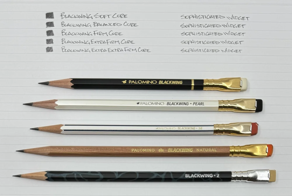 Blackwing 2X Firm Graphite Core Pencil Review — The Pen Addict