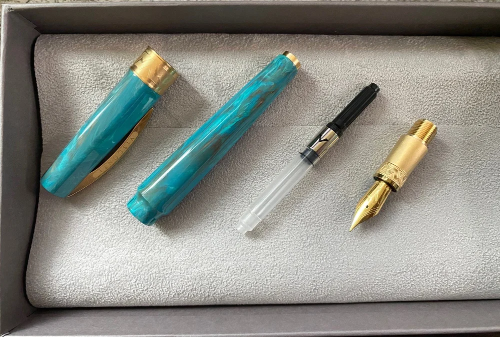 Visconti Mirage Mythos Athena Fountain Pen Review — The Pen Addict