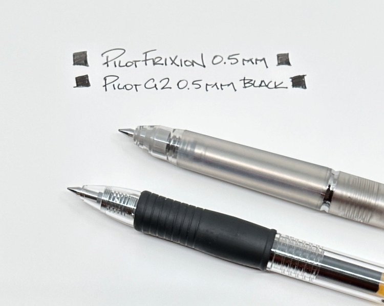 Pilot FriXion Ball Knock Zone Erasable Gel Ink Pen Review — The Pen Addict