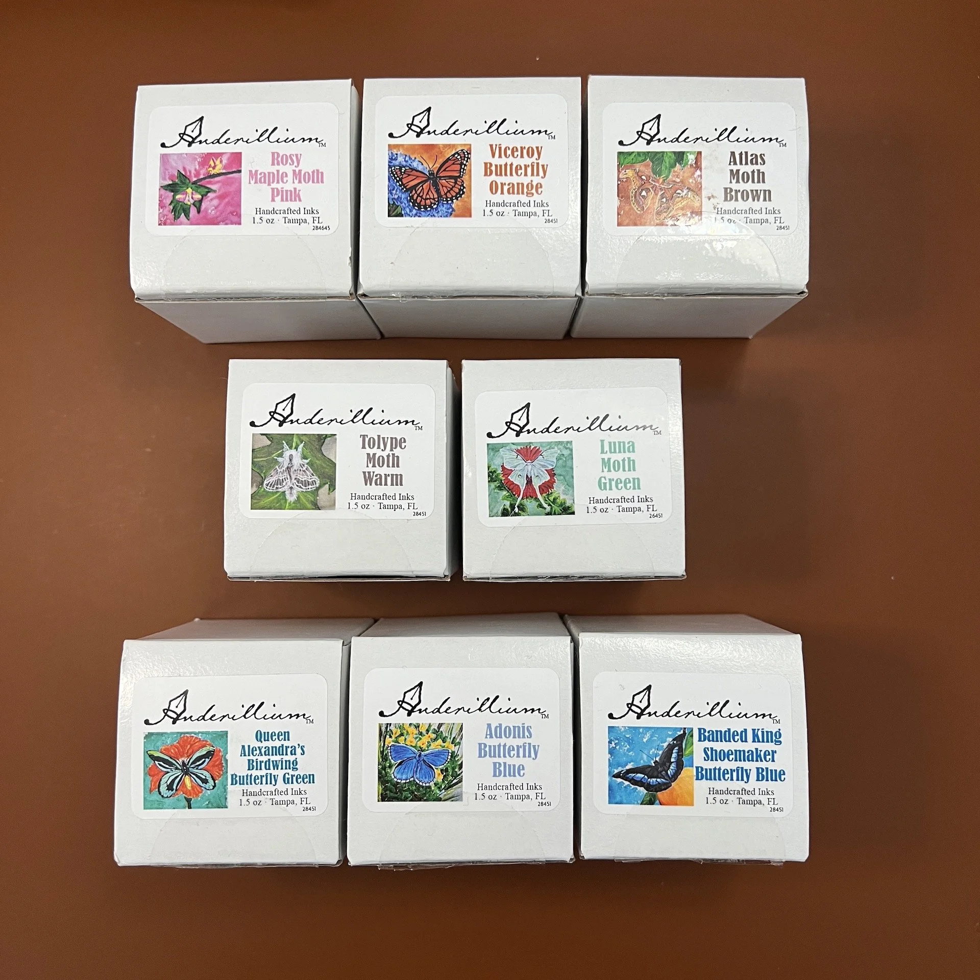 Anderillium Lepidoptera Ink Review. Yes, All of Them. — The Pen Addict