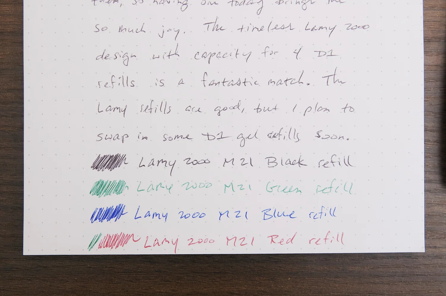 Lamy 2000 4-Color Ballpoint Multi Pen Review — The Pen Addict