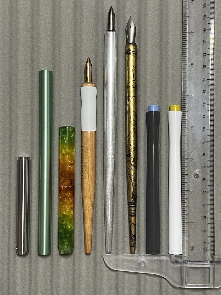 Dippity doo dah, dippity yay - A Dip Nib Comparison — The Pen Addict