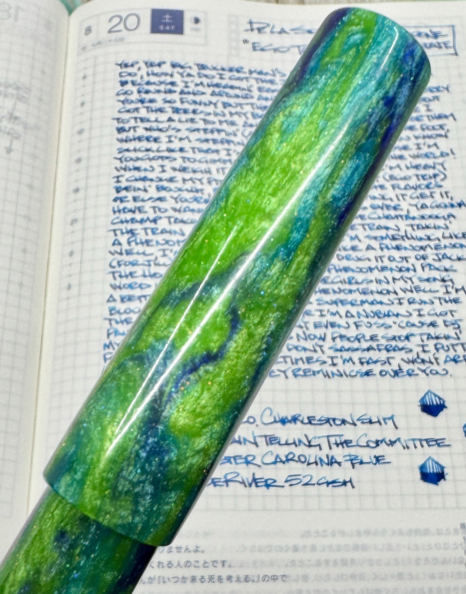 Carolina Pen Co. Charleston Slim Fountain Pen Review — The Pen Addict