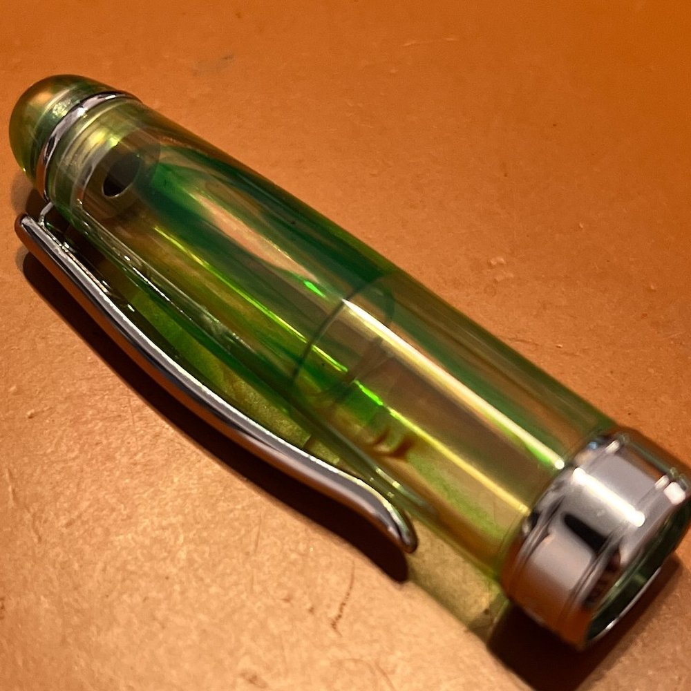 Taccia Spotlight Forest Eye Fountain Pen Review — The Pen Addict