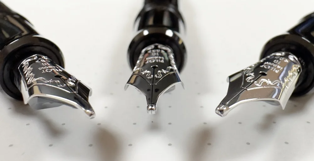 Ranking 15 Pilot Fountain Pen Nibs — The Pen Addict