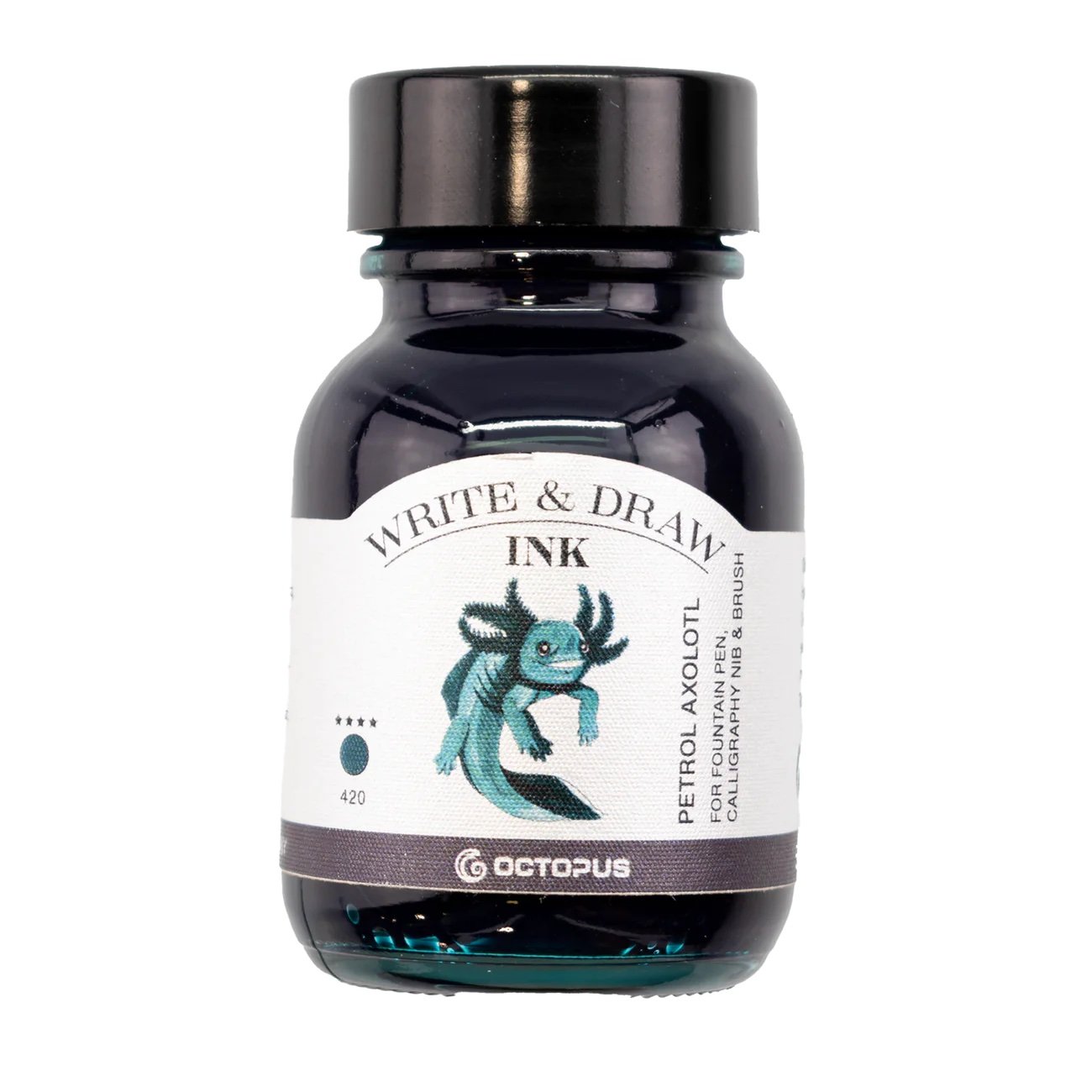 Octopus Inks Write & Draw Petrol Axolotl Ink Giveaway — The Pen Addict
