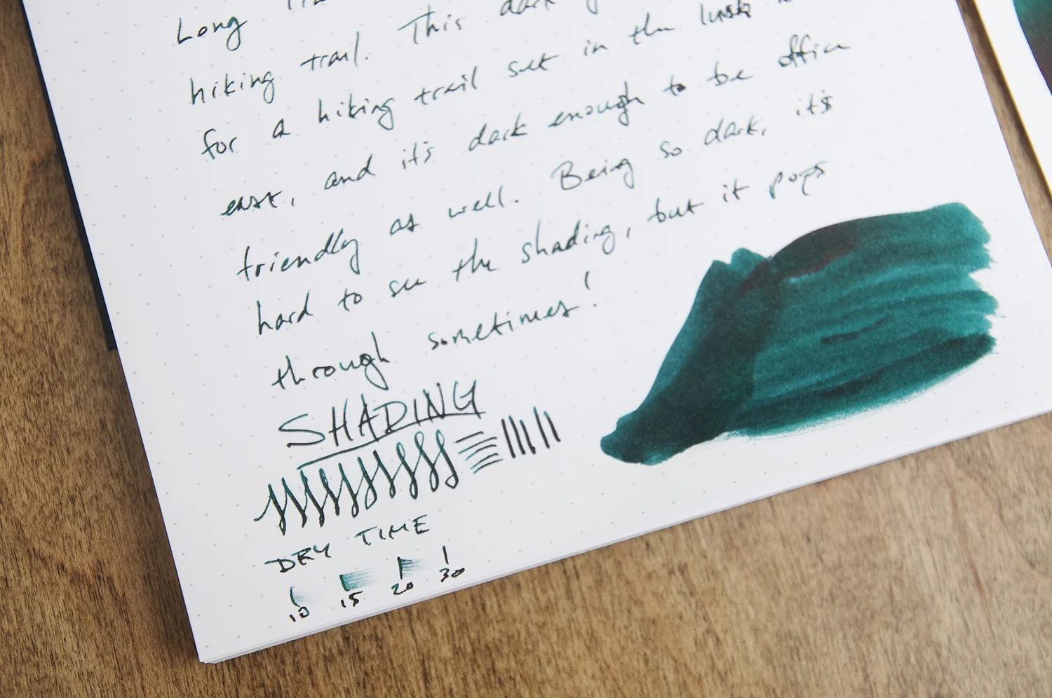 Colorverse Long Trail Ink Review — The Pen Addict