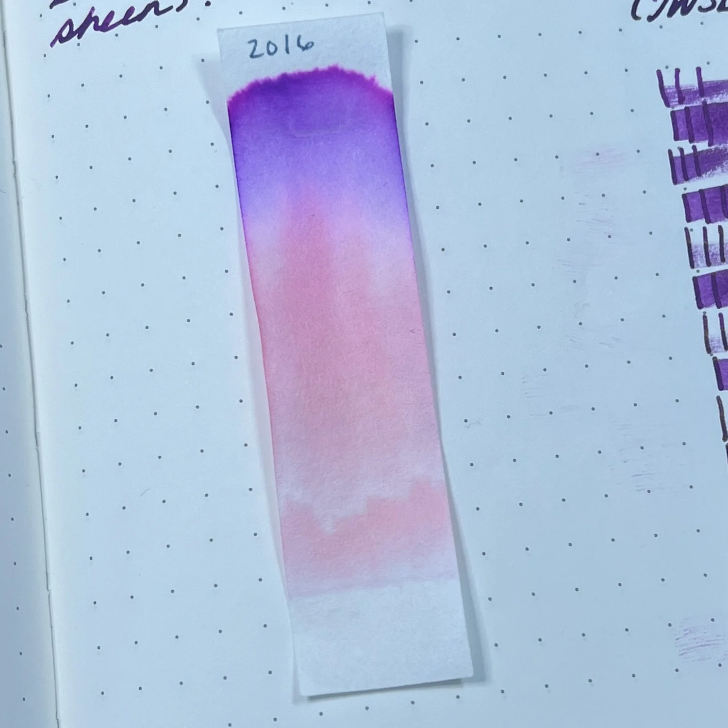 Lamy Dark Lilac 2024 vs The Original Lamy Dark Lilac 2016 — The Pen Addict