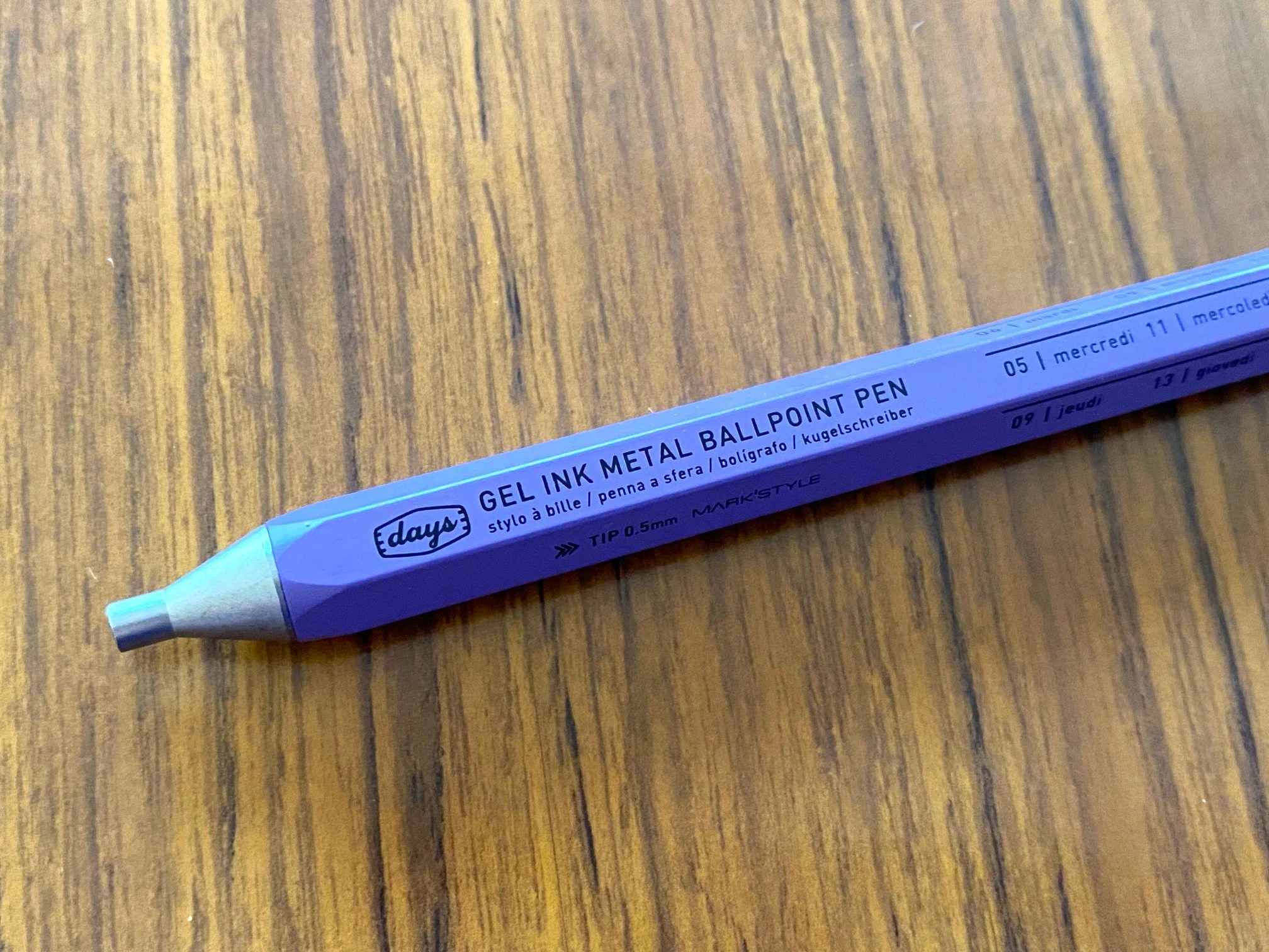 Mark's Tokyo Edge Days Metal Gel Pen Review — The Pen Addict