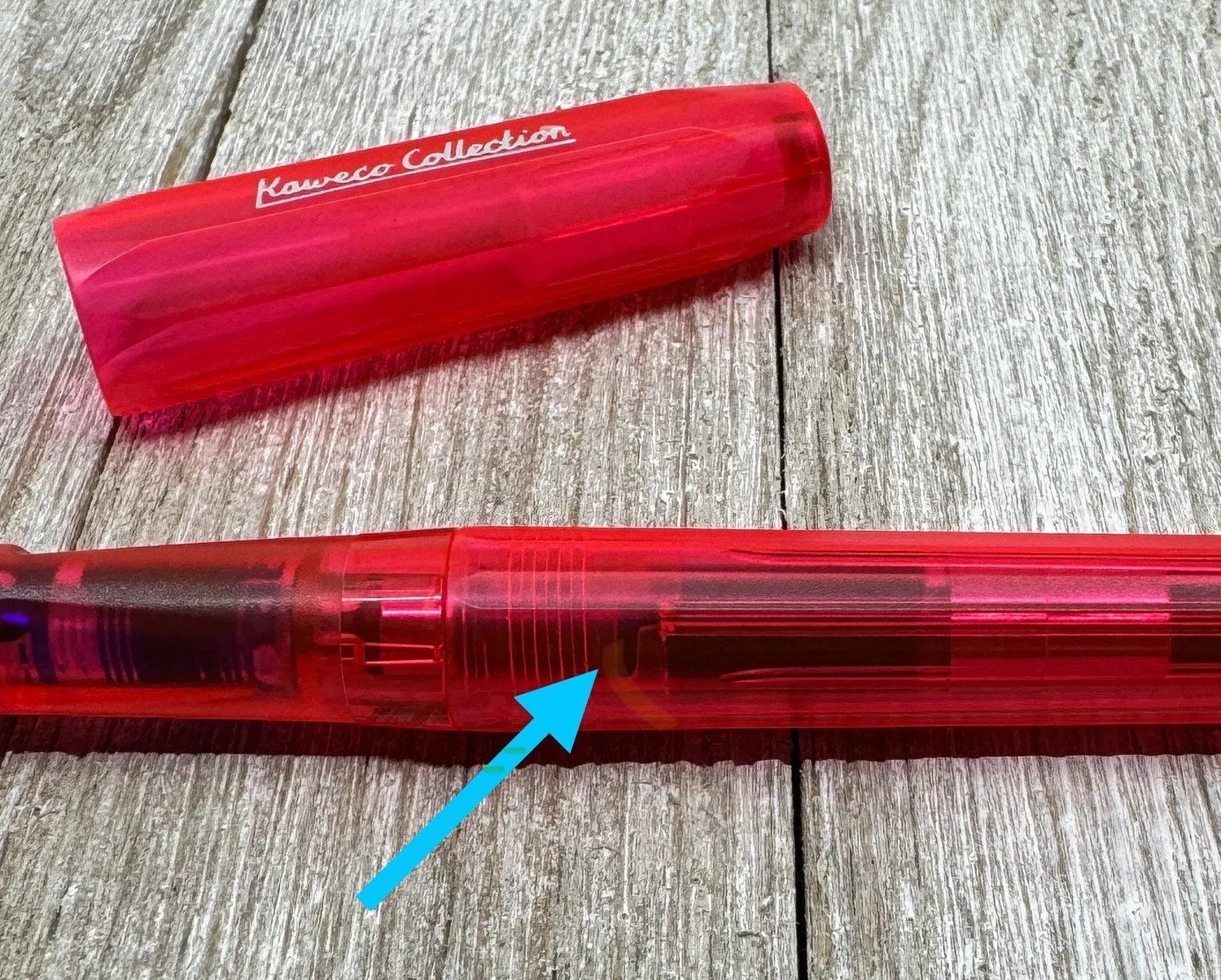 Kaweco Perkeo Infrared Fountain Pen Review — The Pen Addict