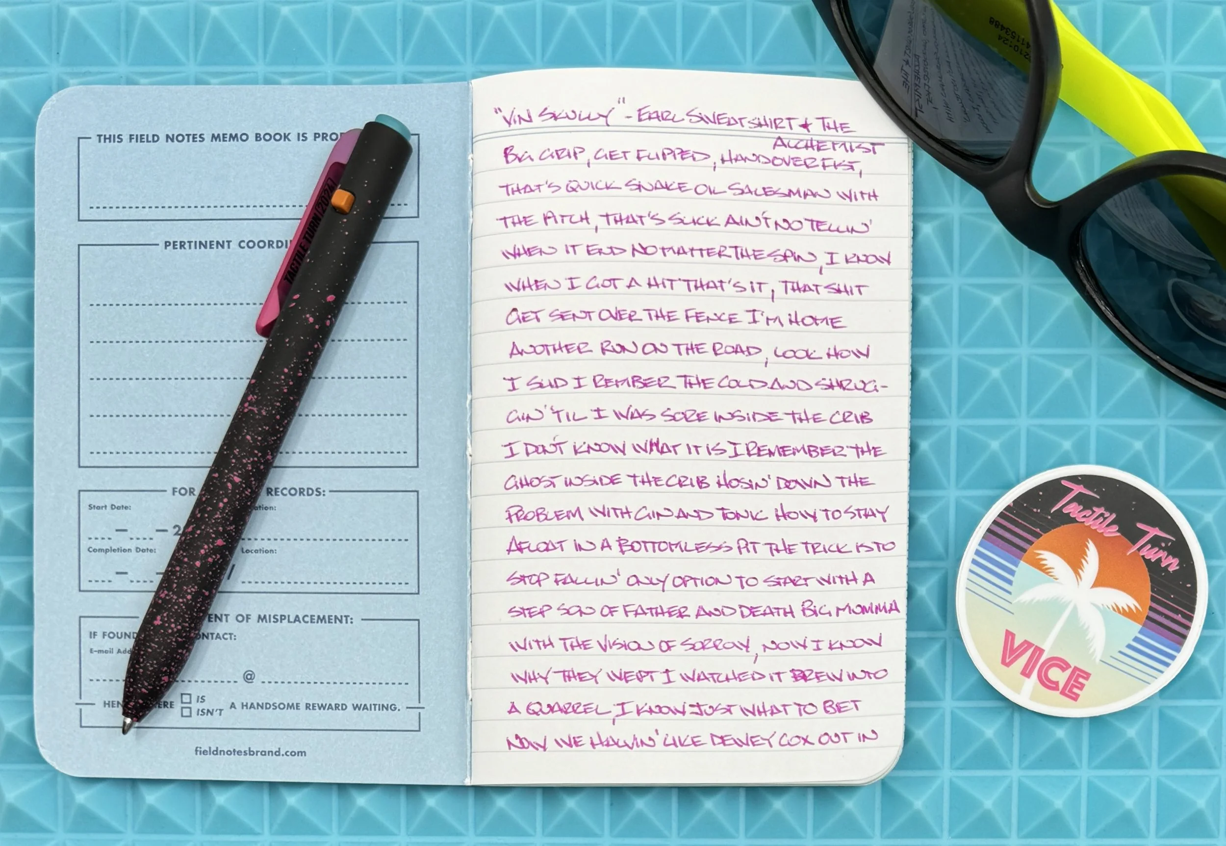 Tactile Turn Vice Side Click Pen Review — The Pen Addict