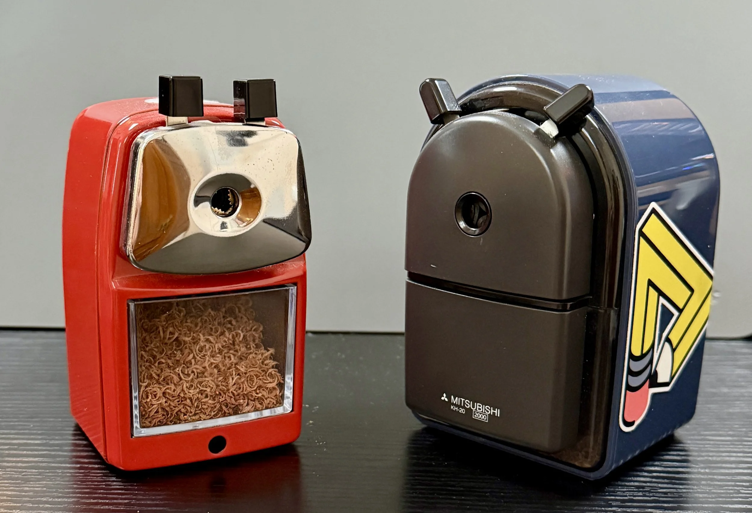 Pencil Sharpener Battle: Classroom Friendly vs. Uni KH-20 — The Pen Addict