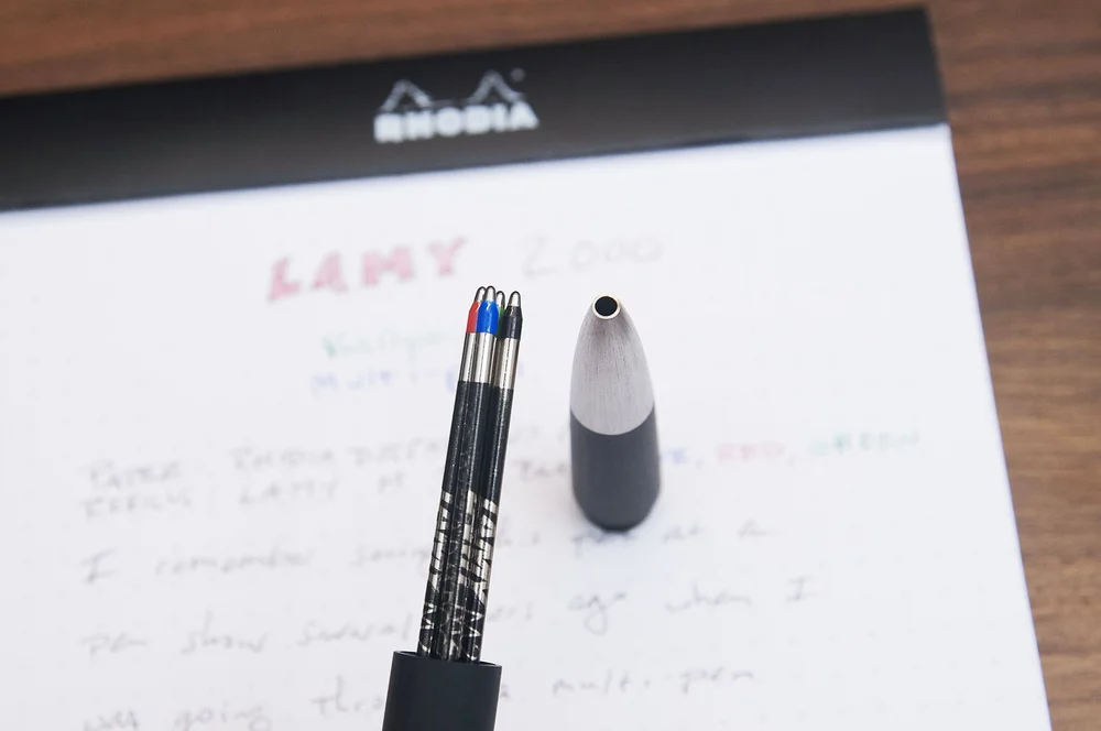 Lamy 2000 4-Color Ballpoint Multi Pen Review — The Pen Addict