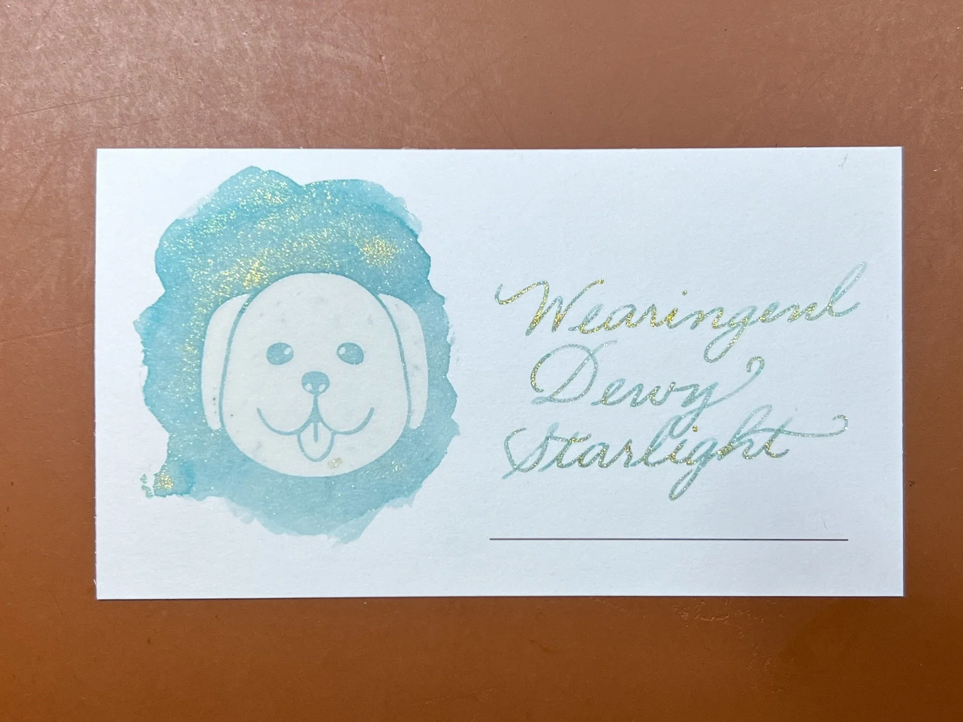 Ink Showdown: Dominant Industry Goryeo Celadon & Wearingeul Dewy Starlight — The Pen Addict