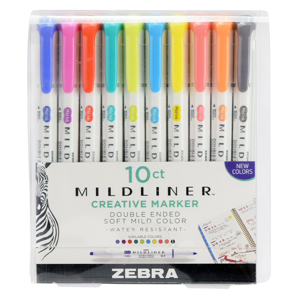 Zebra Mildliner Double Ended Creative Marker Giveaway — The Pen Addict