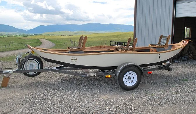 Big Recurve Skiff — Cajune Boatbuilding