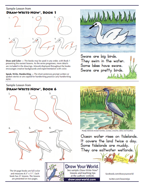 Our Books: Draw Write Now - Draw Your World - Draw & Write Together