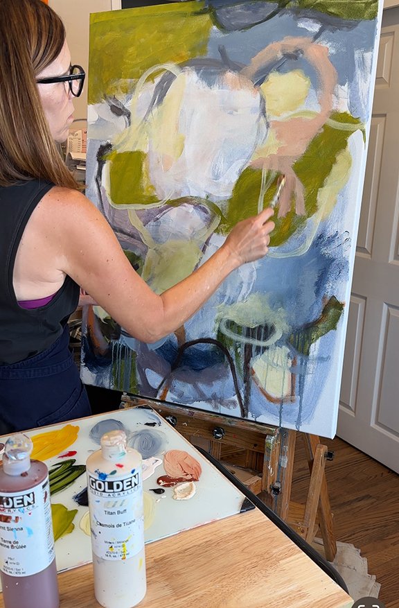 How to Stay Loose While Painting Abstract Art — JULIE PRICHARD