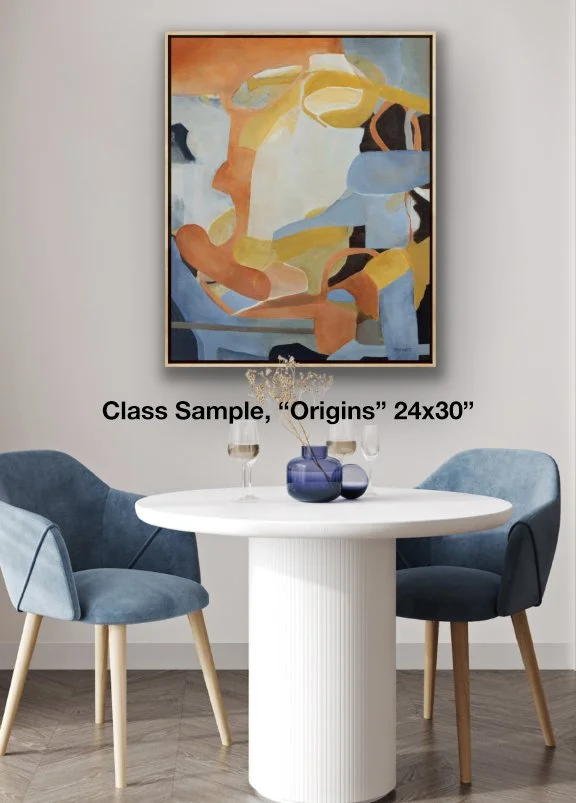 Abstracting Sales Page | Enhance Your Abstract Art Today — JULIE PRICHARD