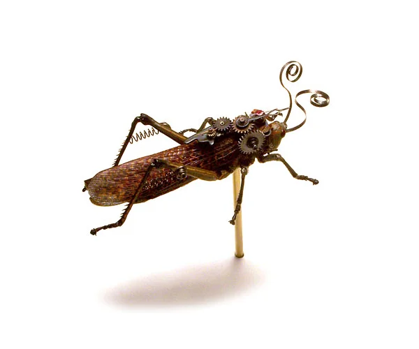 Steampunk Insect Cyborgs by artist Mike Libby — 5 things I learned today