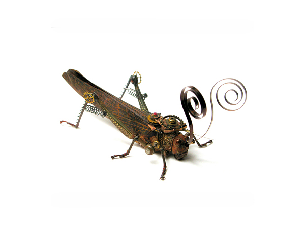 Steampunk Insect Cyborgs by artist Mike Libby — 5 things I learned today