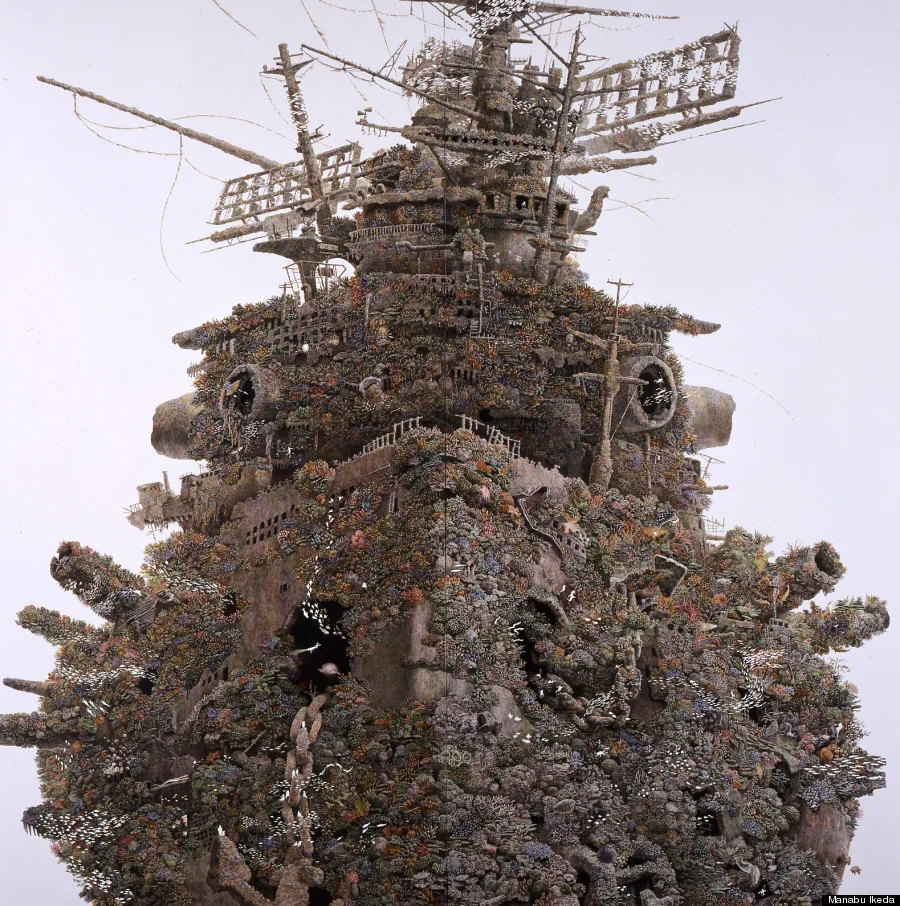 Unstoppable Pen and Ink Landscape from Manabu Ikeda — 5 things I ...