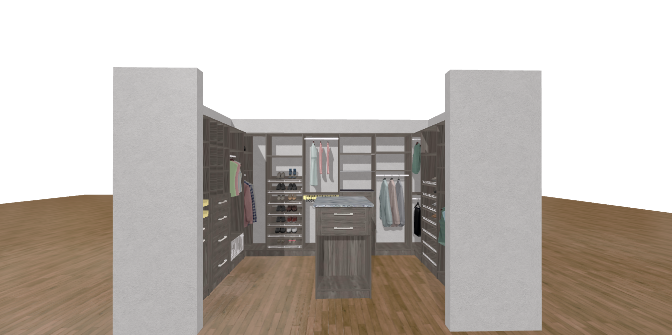 MillCraft Custom Closets — Open Door Cabinetry & Design