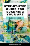 How to scan your artwork with Roben-Marie Smith