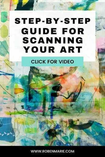 How to scan your artwork with Roben-Marie Smith