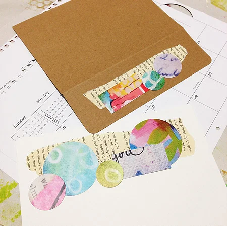 Super quick and easy ways to upcycle an old calendar