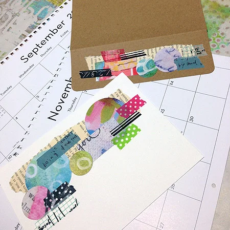 Super quick and easy ways to upcycle an old calendar