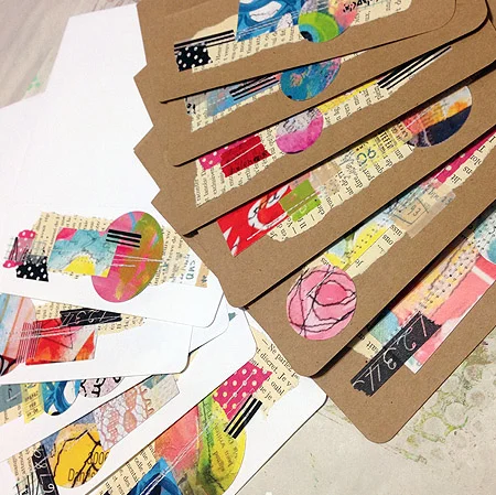 Super quick and easy ways to upcycle an old calendar