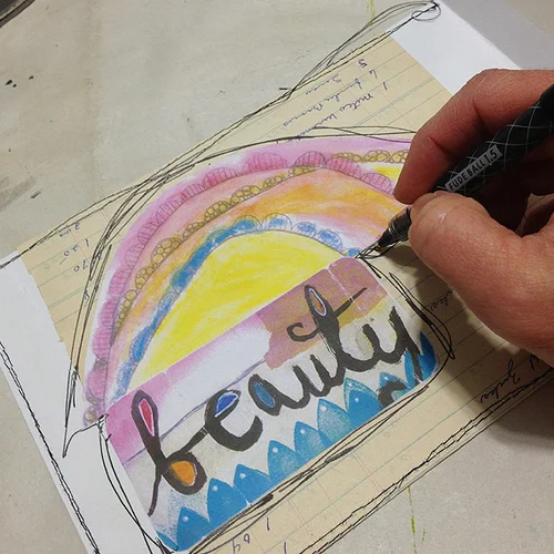 Quick and easy ways to make mail art
