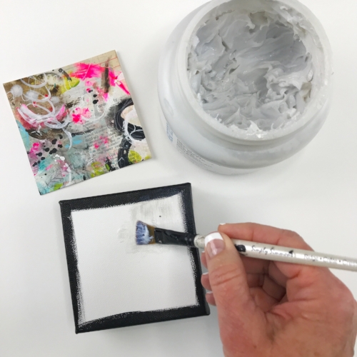 7 steps to making textured art canvas.