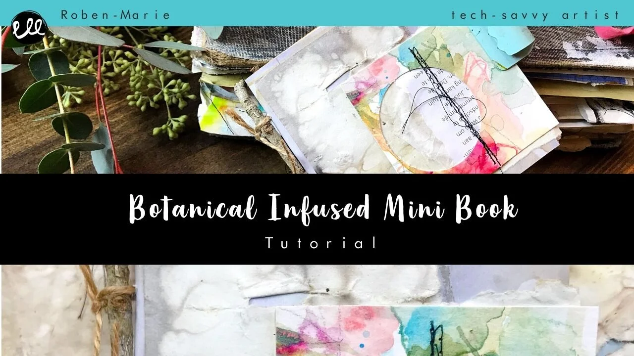 Let's make a botanical mini book