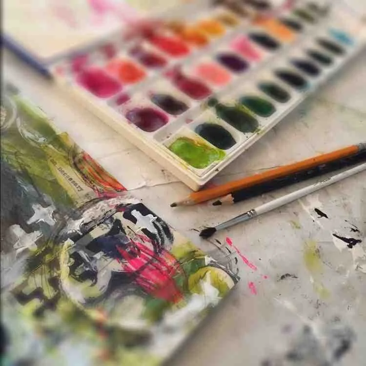 How you can subconsciously bring out your inner world in your art.