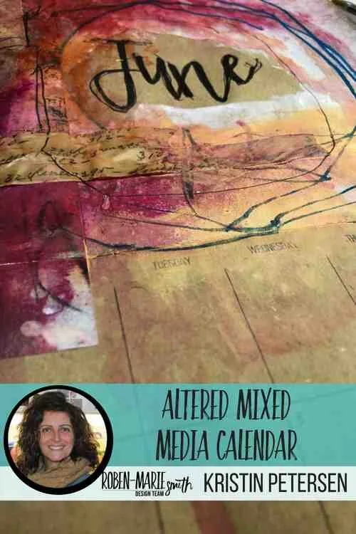 Mixed Media Calendar with Kristin Peterson