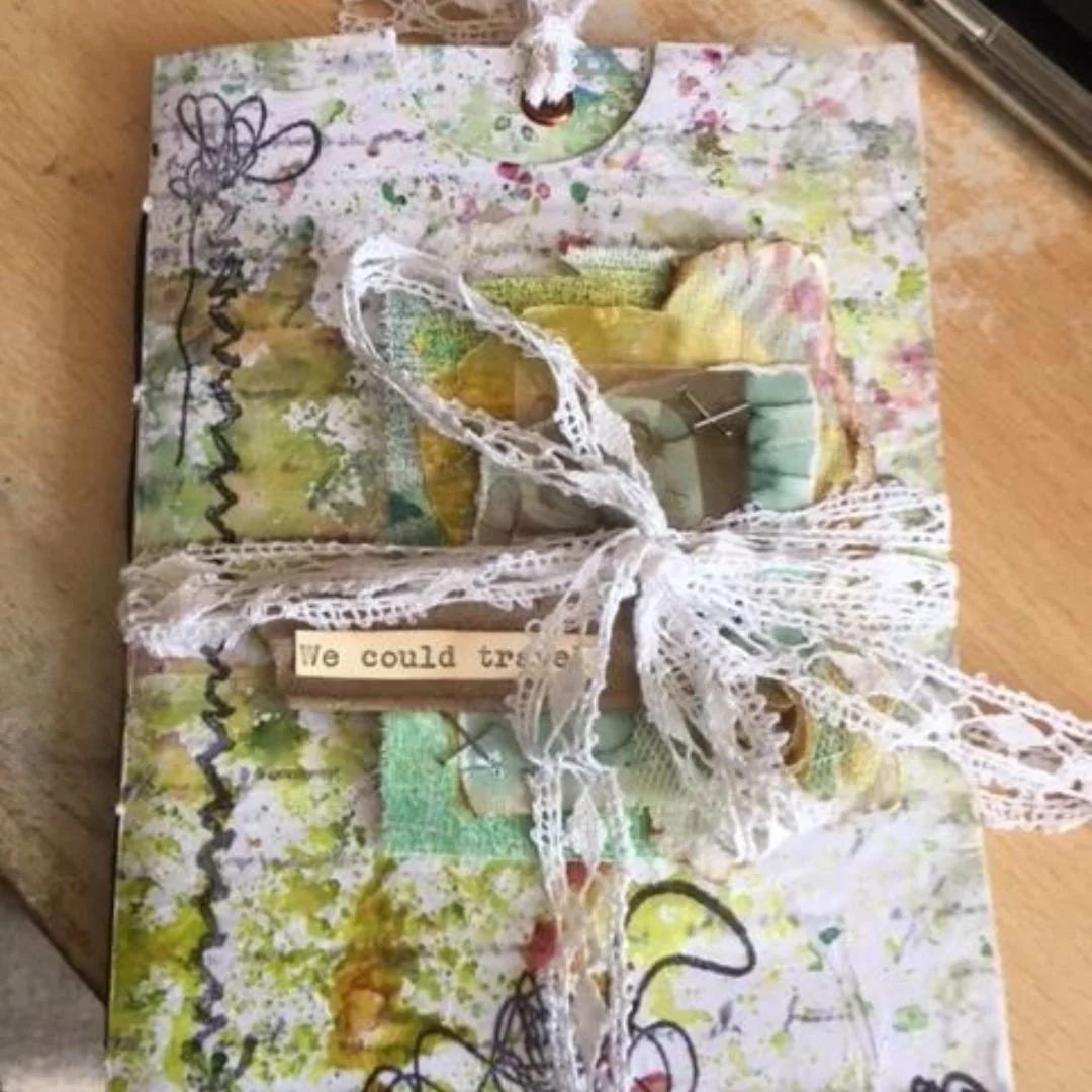 Get a Peek at Our Inky Tape and Tissue Paper Pouch Projects Inside The ...