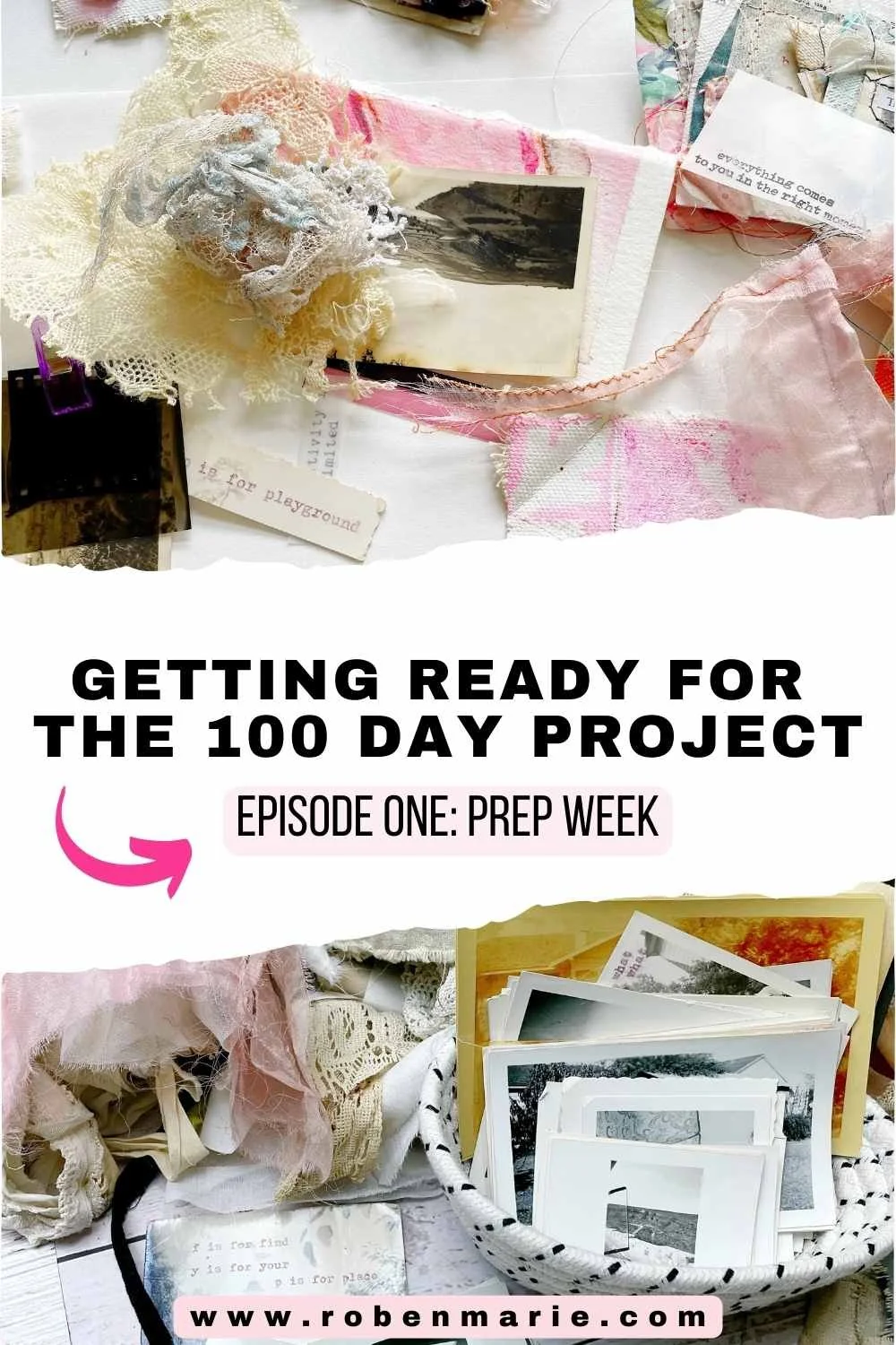Getting Ready for The 100 Day Project: Prep Week with Roben-Marie Smith