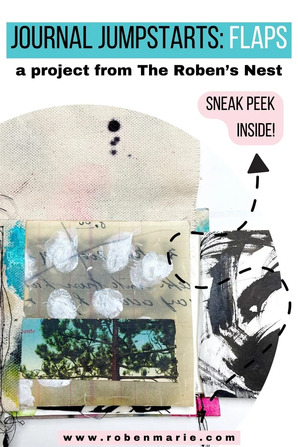 Inside the Roben's Nest: A Peek at the Journal Jumpstarts - Flaps