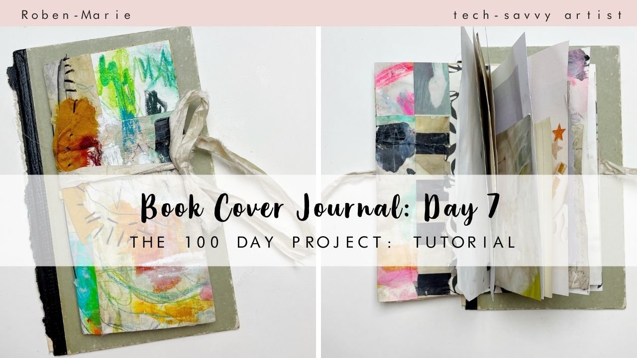 How to make a book cover journal