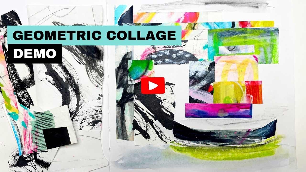 GEOMETRIC ABSTRACT JOURNAL COLLAGE Demo