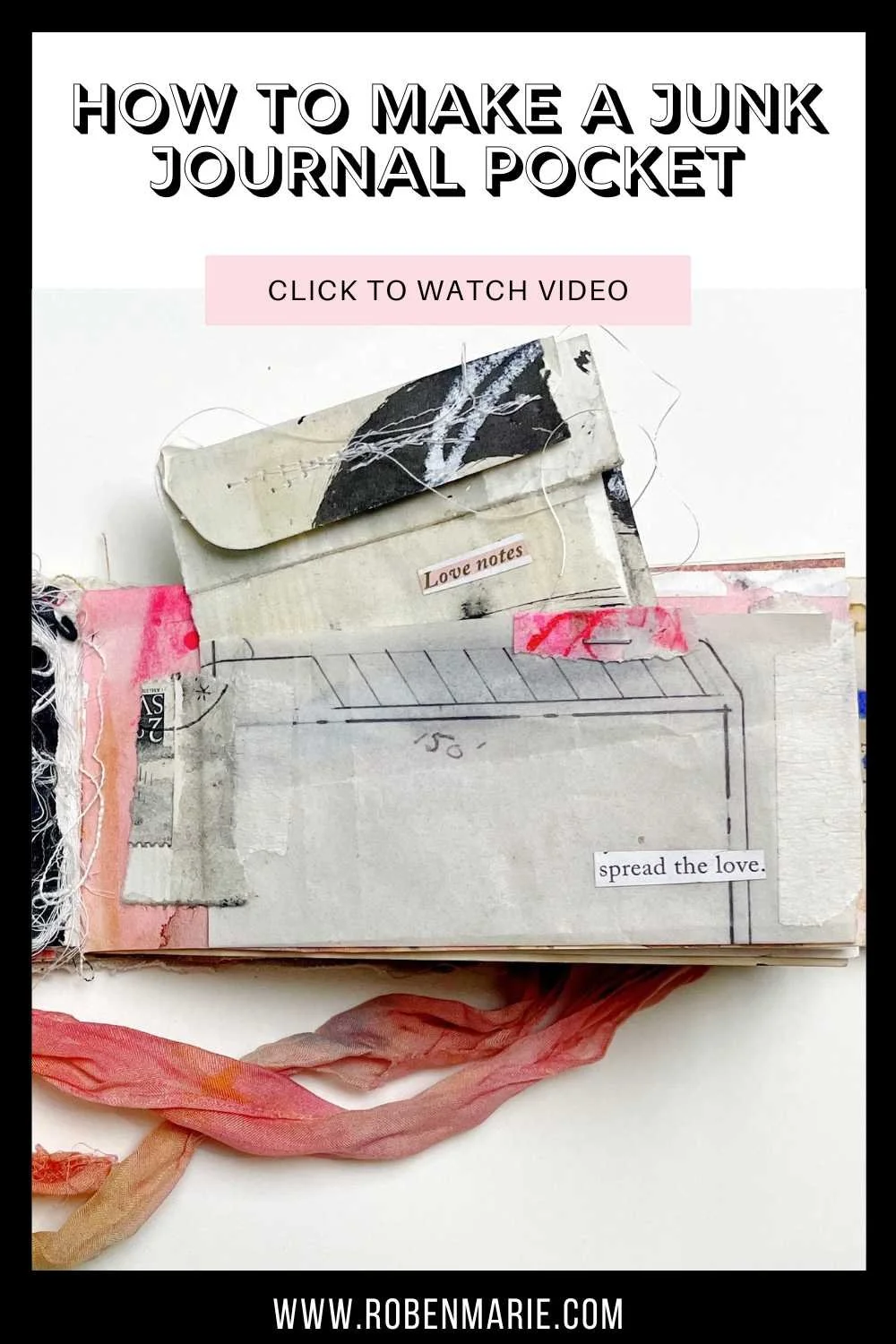 How to Incorporate Pockets into Your Junk Journals