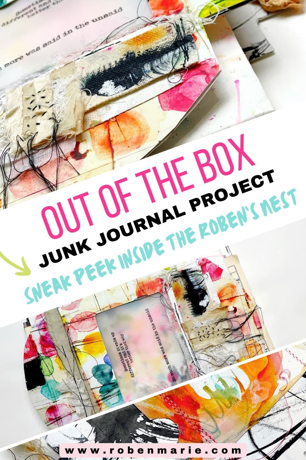 Out of the Box Junk Journal by Roben-Marie Smith