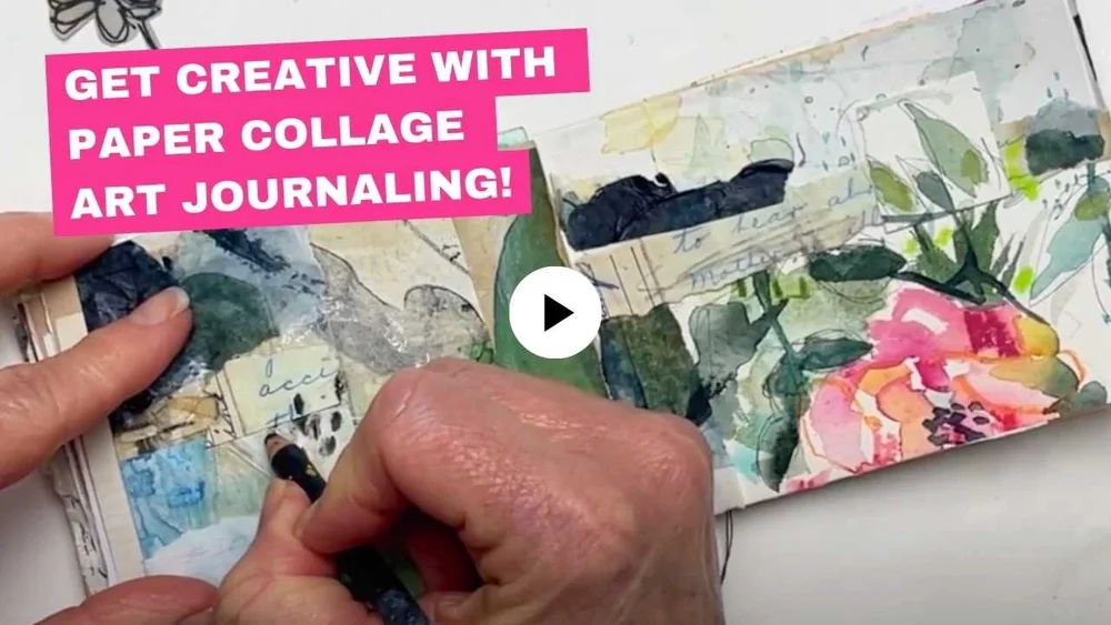 Get Creative With Paper Collage Art Journaling!