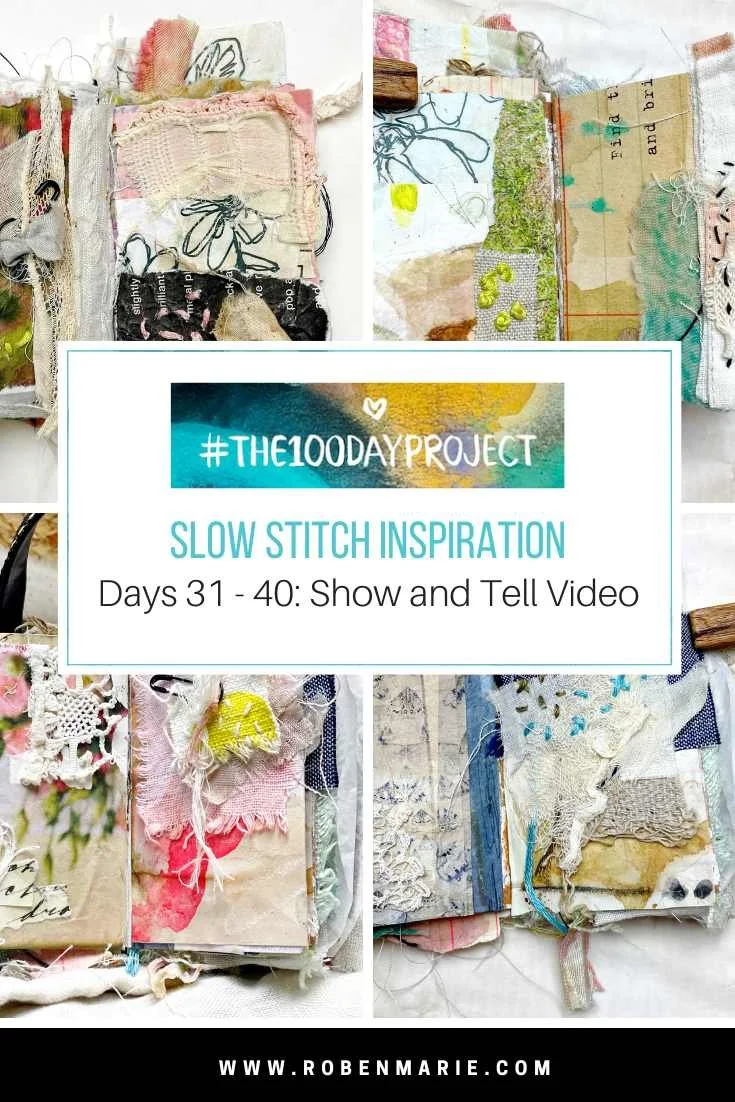 Art Projects Days 31 - 40: The 100 Day Project 2023 by Roben-Marie Smith
