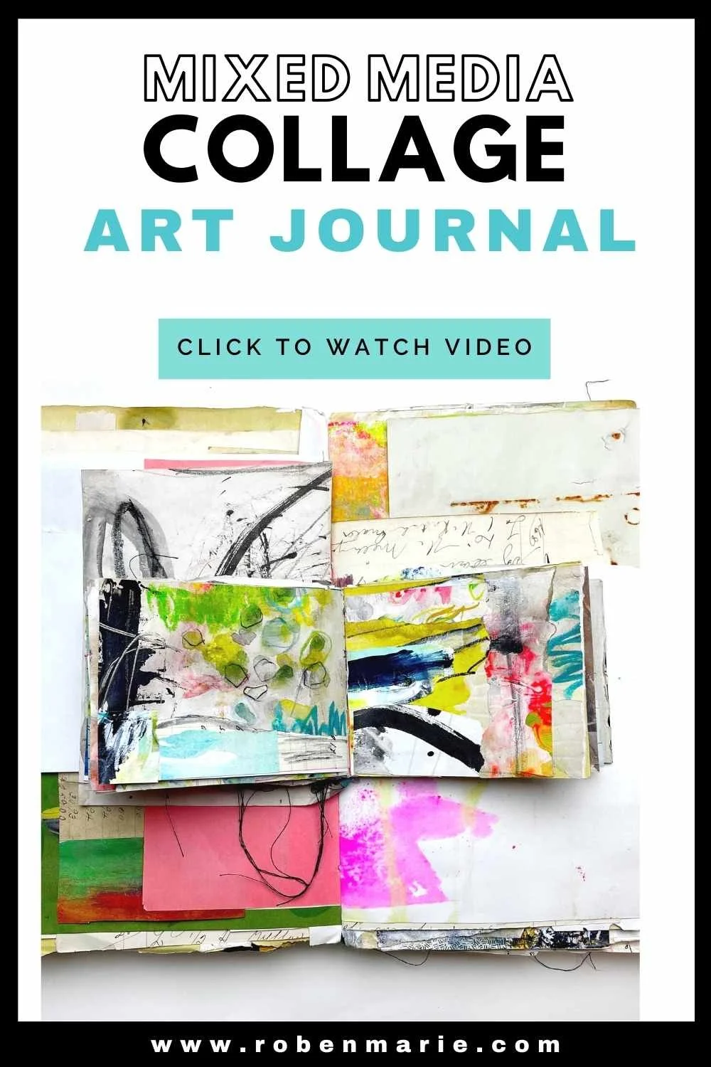MINI JOURNAL ABSTRACT COLLAGE DEMO