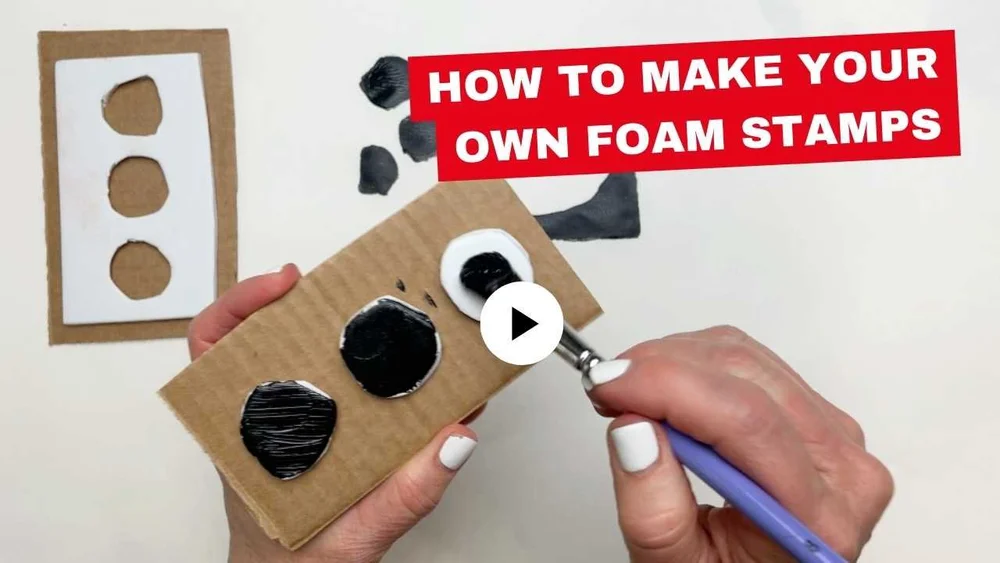 Crafting Your Own Custom Foam Stamps: A DIY Tutorial