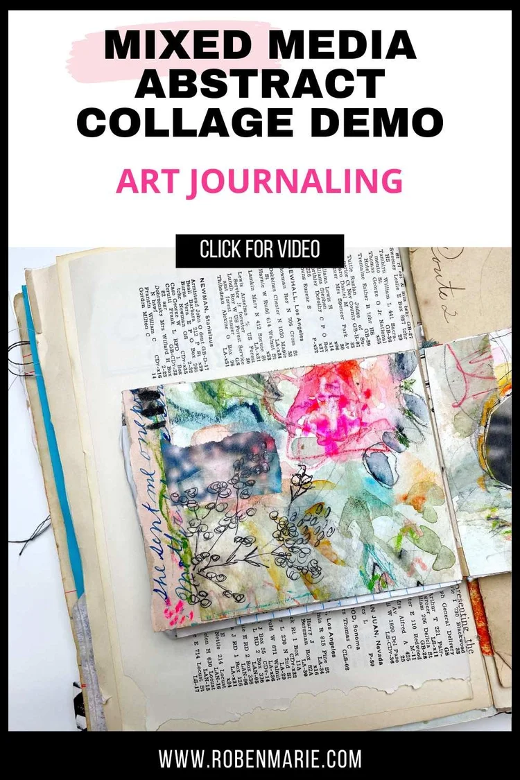 Create Something Beautiful: A Collage Journaling Demo